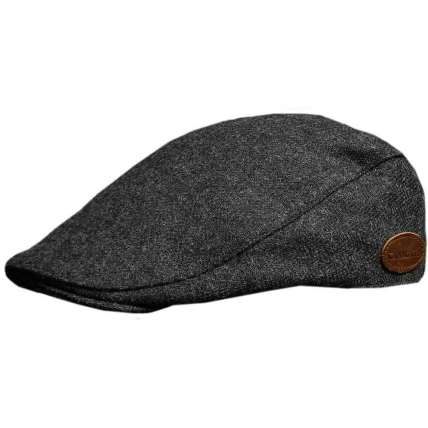 Irish Tweed Cap – Gaeltacht Gray – Celtic Clothing Company