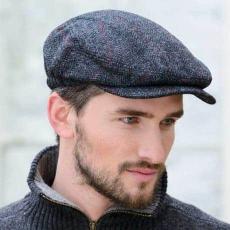 Irish Wool Kerry Cap- Gray | Celtic Clothing Company