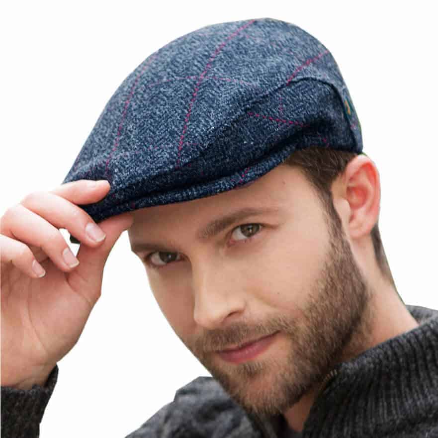 Charcoal Gray Irish Tweed Trinity Flat Cap – Celtic Clothing Company