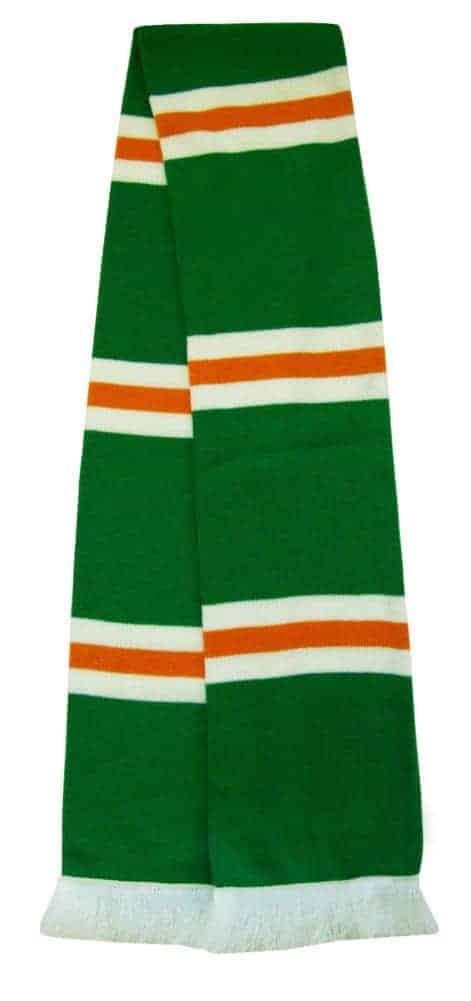 St. Patrick’s Day Football Scarf – Celtic Clothing Company