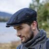 Irish Kerry Flat Cap – Police Thin Blue Line – Celtic Clothing Company