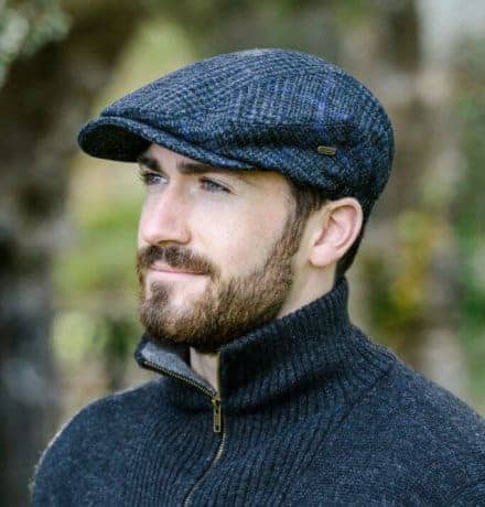 Irish Kerry Flat Cap – Police Thin Blue Line – Celtic Clothing Company