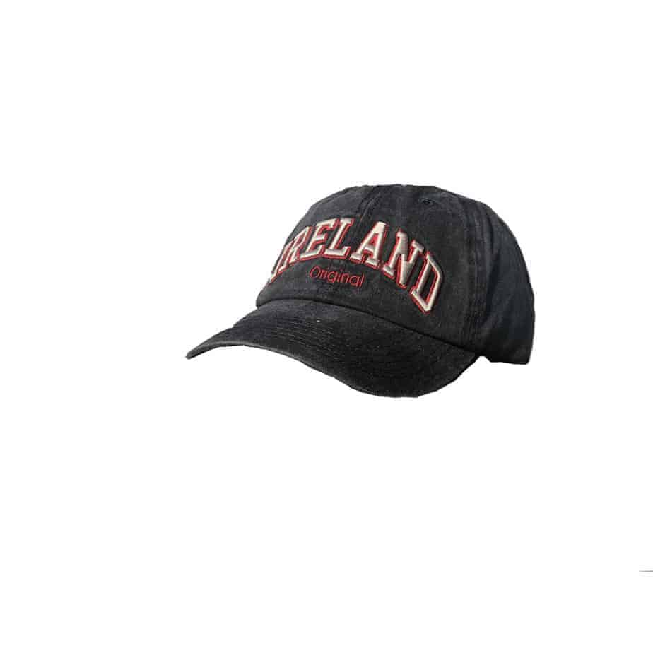 Ireland Embroidered Baseball Cap – Gray – Celtic Clothing Company