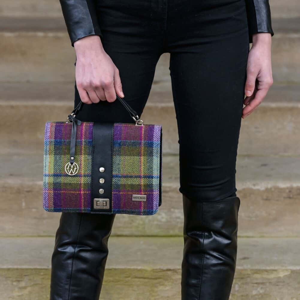 Ladies’ Irish Plaid Fiona Handbag – Celtic Clothing Company