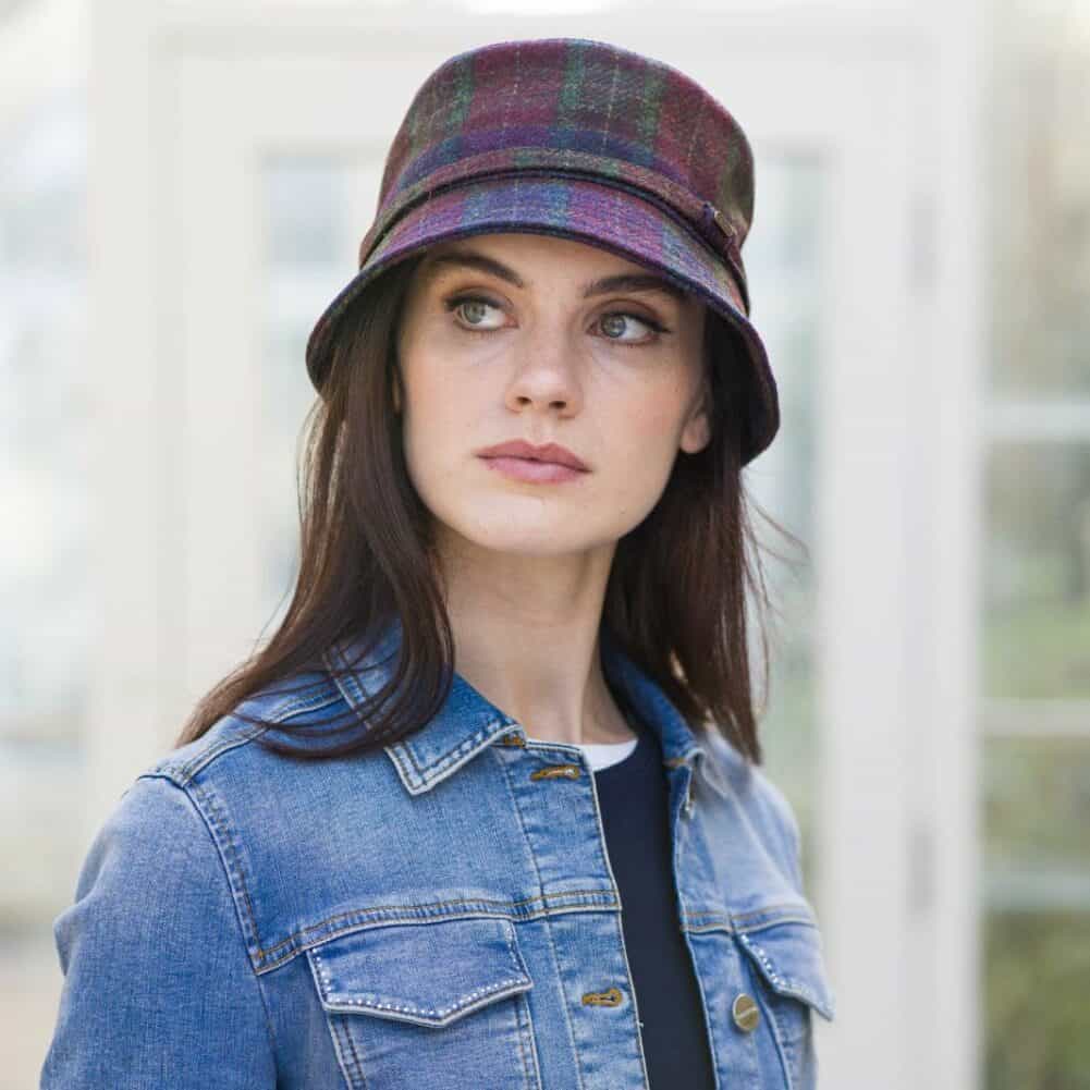 Irish Tweed Emily Hat – Vintage Plaid – Celtic Clothing Company