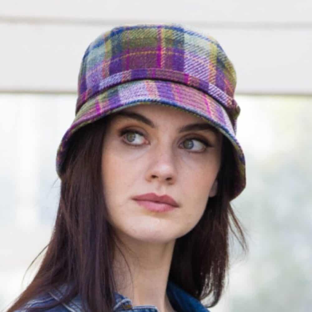 Irish Tweed Plaid Emily Hat – Celtic Clothing Company