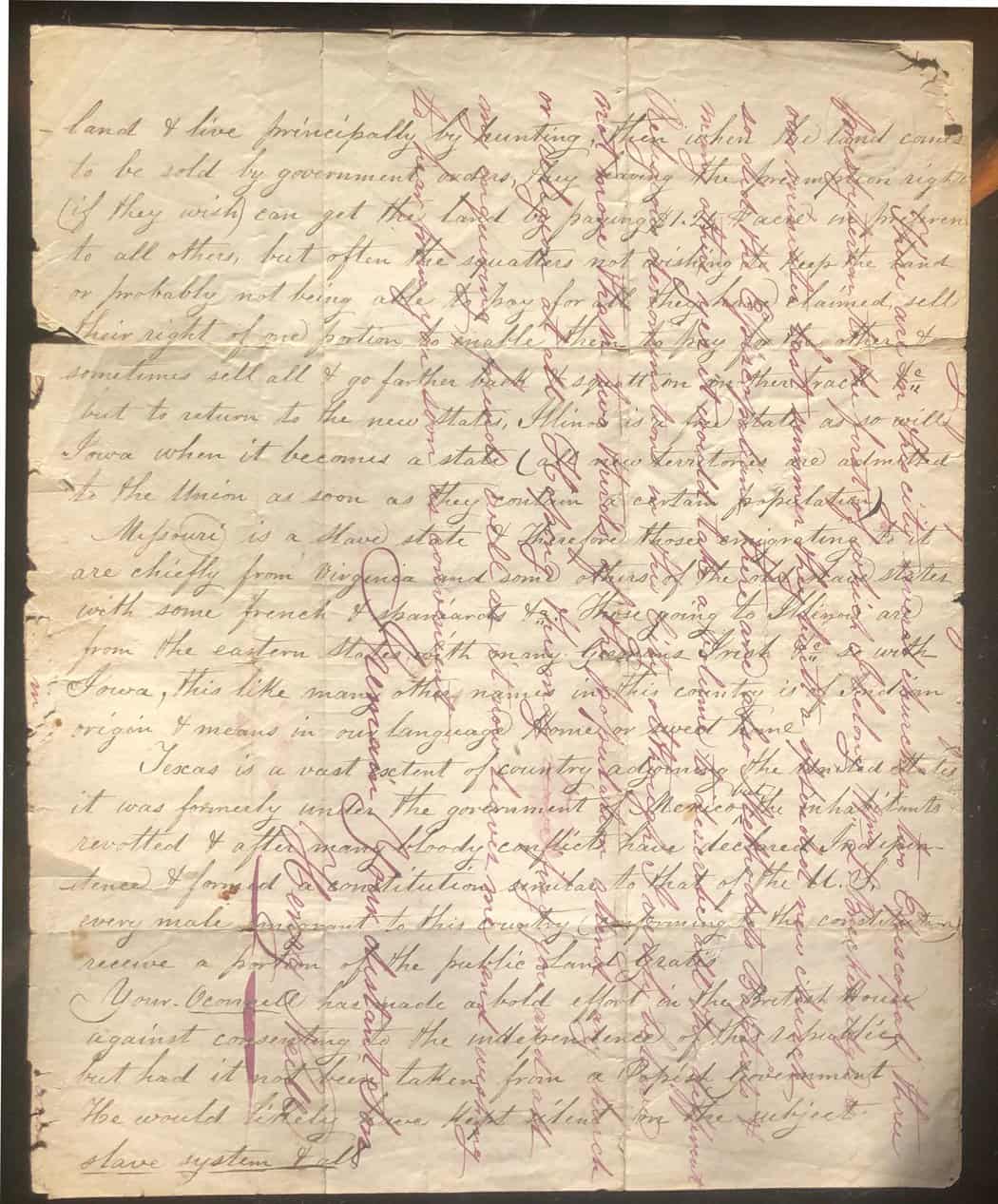 A Letter from America - 1839, Part One. | Celtic Clothing Company