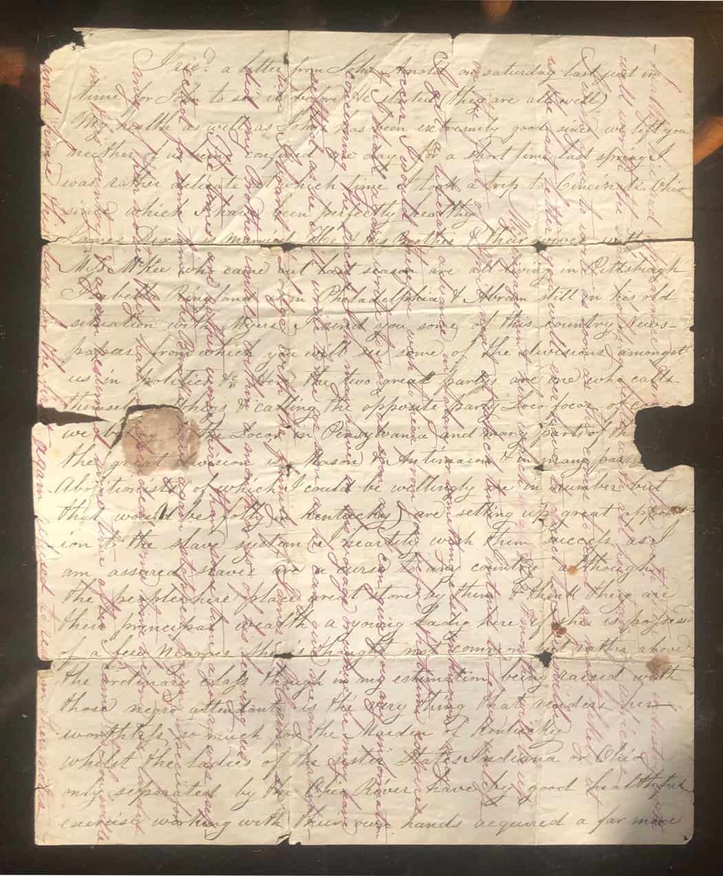 A Letter from America - 1839, Part One. | Celtic Clothing Company