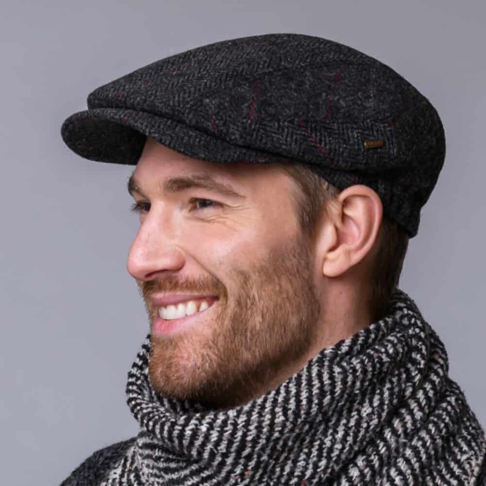 Irish Wool Kerry Cap – Gray – Celtic Clothing Company