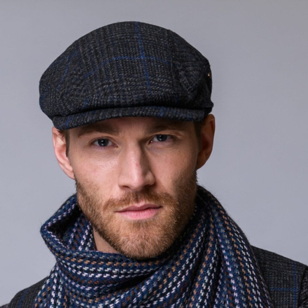 Irish Kerry Flat Cap – Police Thin Blue Line – Celtic Clothing Company