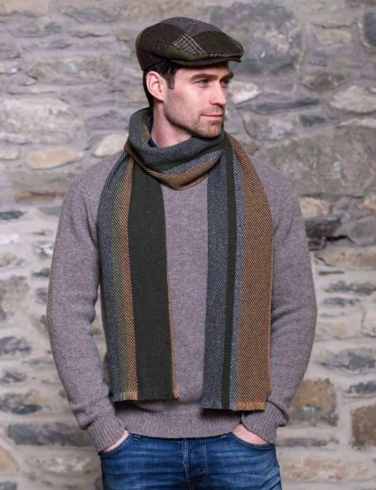 Traditional Irish Wool Kerry Patch Cap – Celtic Clothing Company