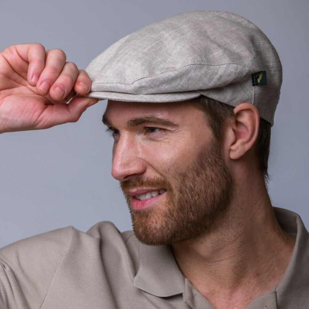 Summer Light Linen Cap | Stone – Celtic Clothing Company