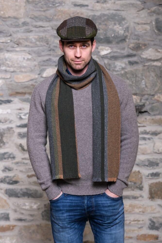 Traditional Irish Wool Kerry Patch Cap – Celtic Clothing Company